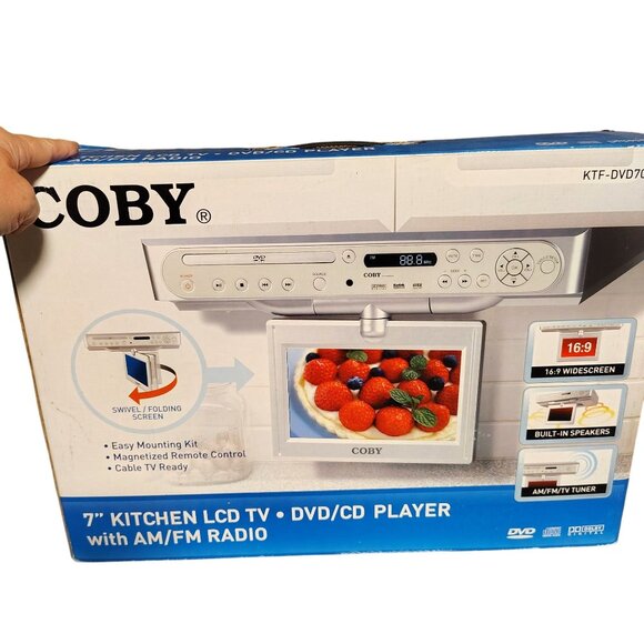 Coby | Tablets & Accessories | Coby 7 Undercabinet Lcd Tvdvd Player ...